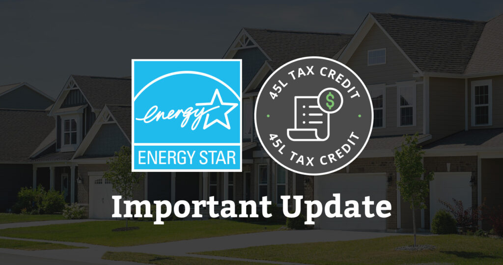 The Uncertain Futures of the ENERGY STAR Program and the 45L Tax Credit ...